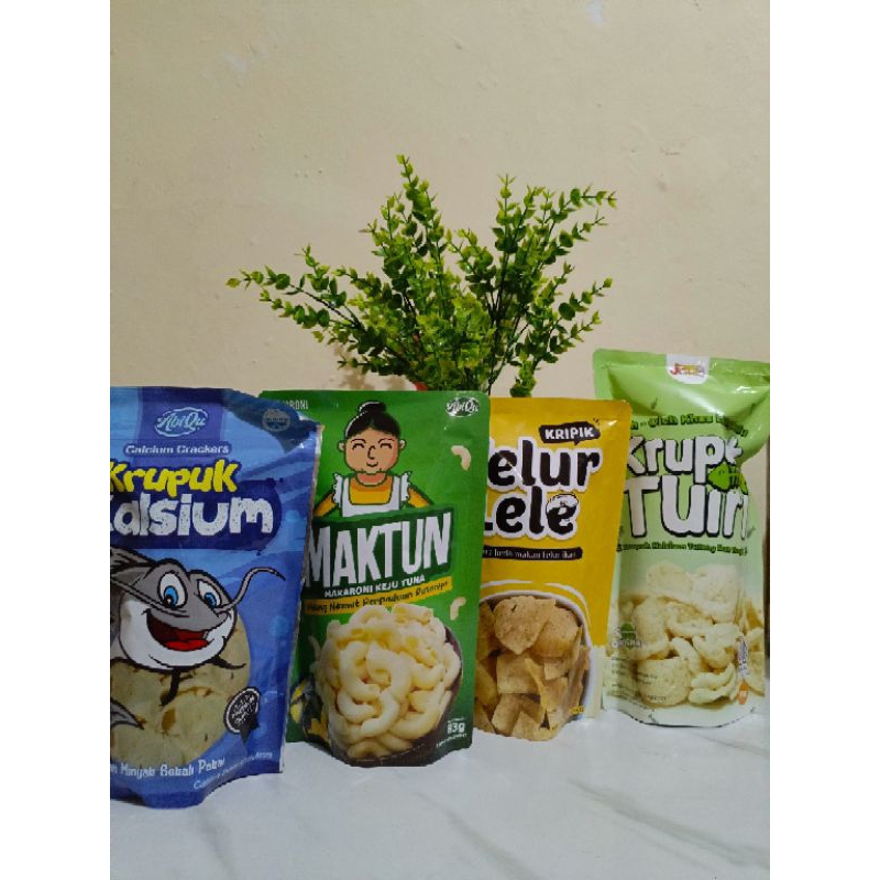 Jual Abiqu Krupuk Kalsium Mpasi Bayi Krupuk Telur Lele Krupuk Maktun ...