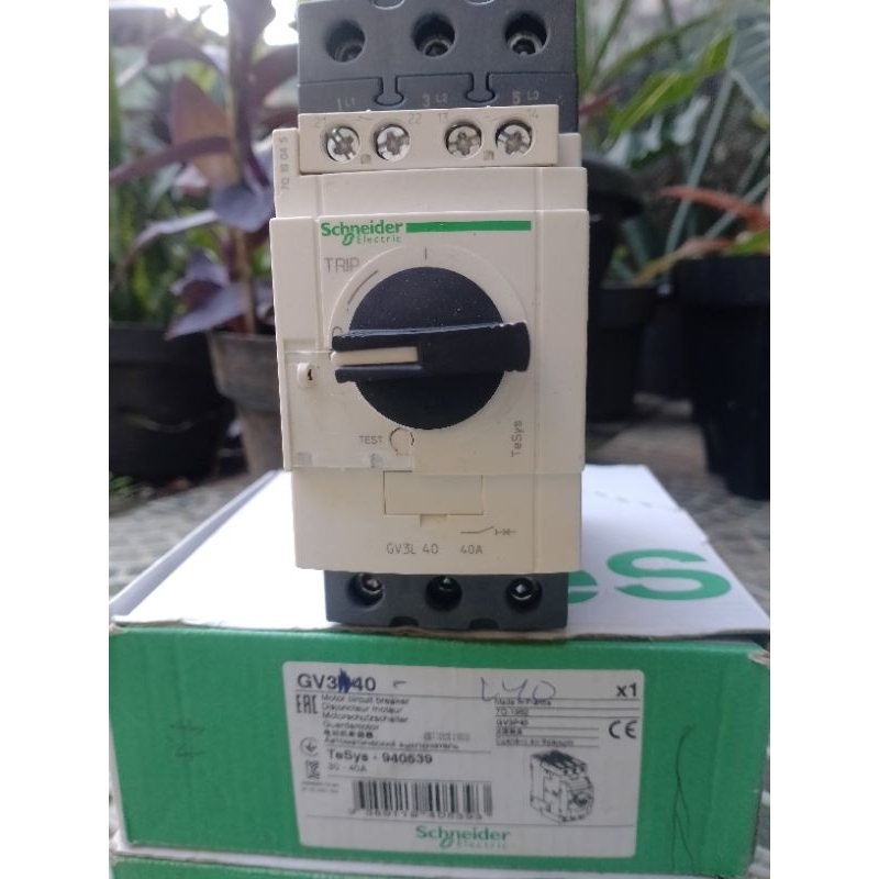 Jual MCCB Motor Circuit Breaker Schneider GV3L40 40A | Shopee Indonesia