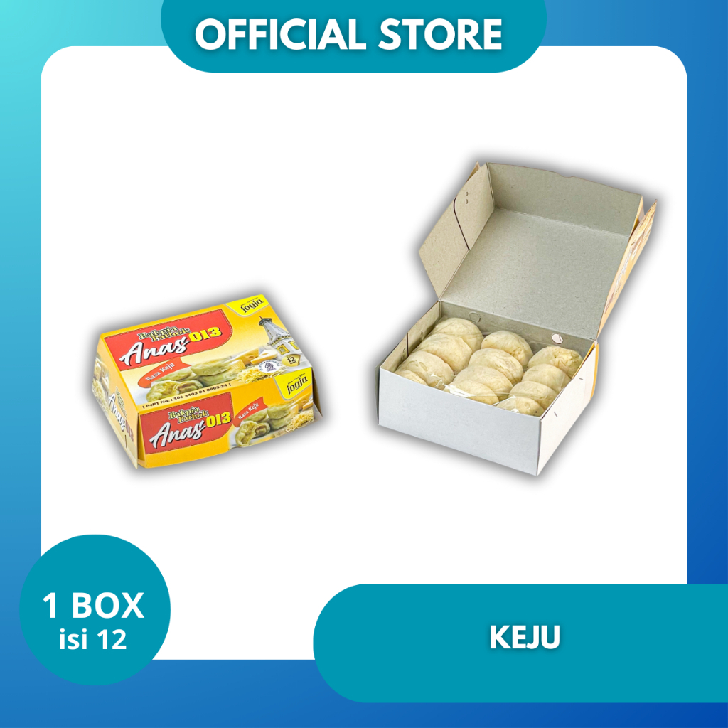 Jual [1 BOX] BAKPIA PATHOK ANAS RASA KEJU ISI 12 | Shopee Indonesia