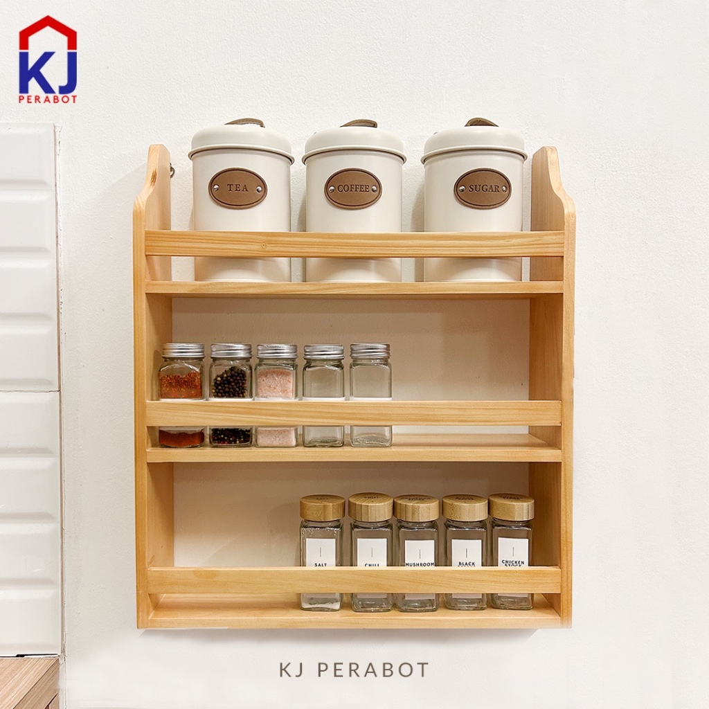 Jual KJ Perabot - Rak Serbaguna Kayu | Shopee Indonesia