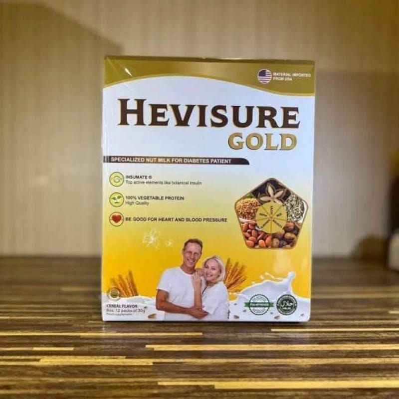 Jual Hevisure Gold PLUS MILK SUSU Obat Diabetes & Kencing Manis Insulin ...