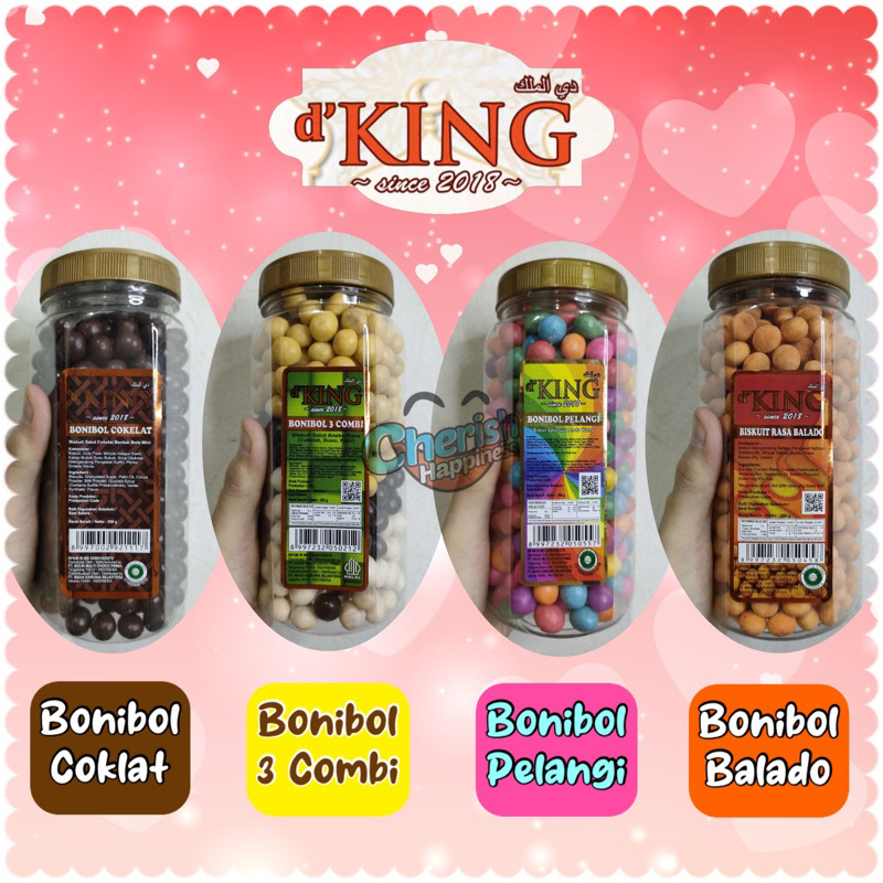 Jual 1 Toples D'King Bonibol Cokelat & 3 Combi ~ Biskuit Salut Cokelat ...