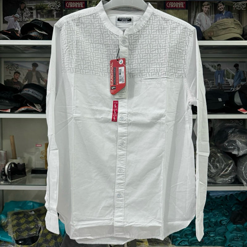 Jual Baju Koko Cardinal Panjang / Kemeja Koko Cardinal Original ...