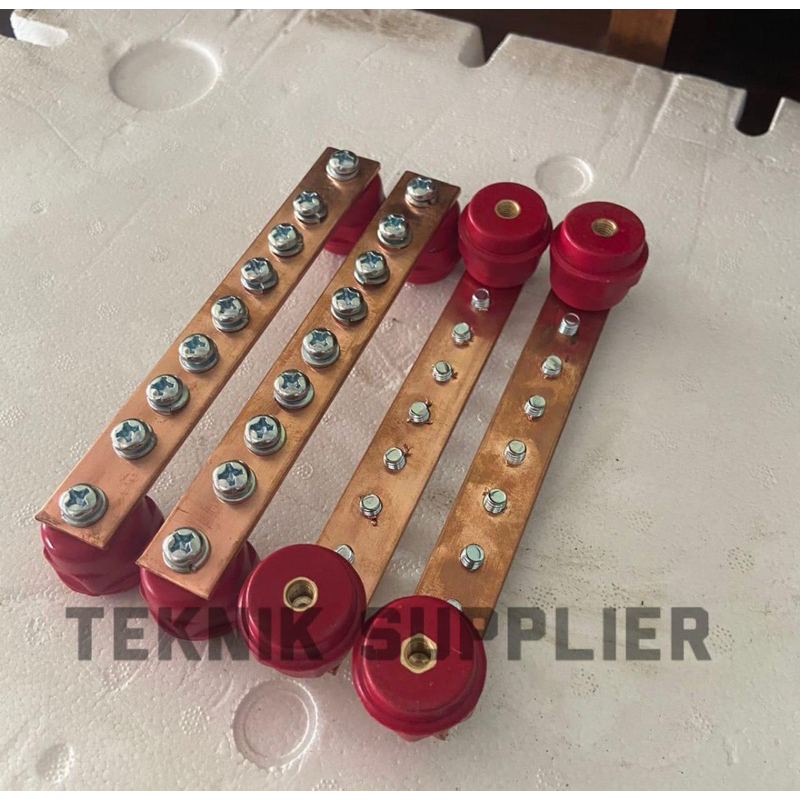 Jual busbar tembaga 4mm x 30mm x 150mm busbar custom tinggal pakai ...