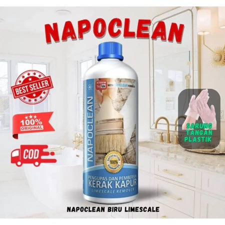 Jual Napoclean biru penghilang noda semen di keramik | Shopee Indonesia