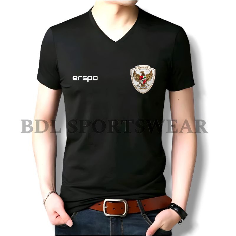 Jual Baju Atasan Olahraga Santai Kaos Fans Issue Timnas Indonesia Sport ...