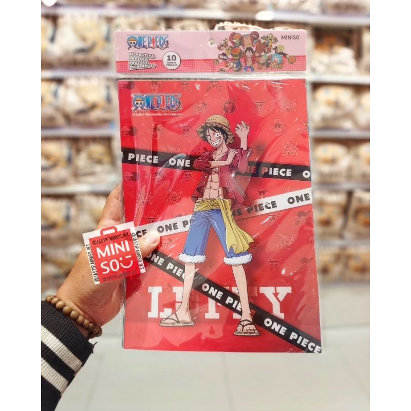 Jual MINISO x ONEPIECE 🆕 Decorative Posters ONEPIECE Classic Collection ...