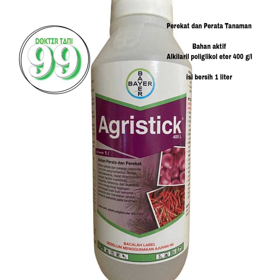 Jual Agristik 400 L 1 ltr Bahan Perekat dan Perata Tanaman | Shopee ...