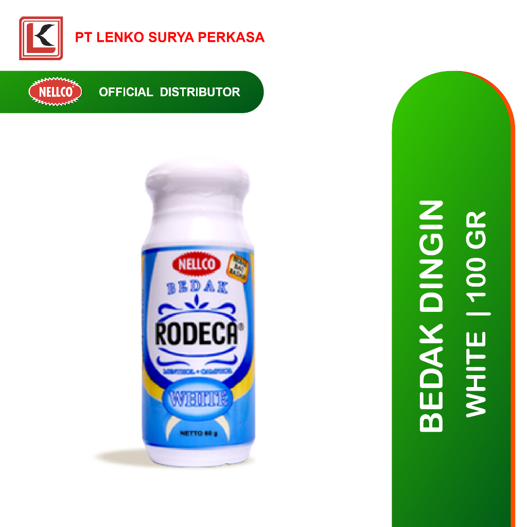 Jual Rodeca Powder White Tutup Fliptop 100 gr | Shopee Indonesia