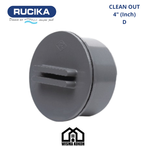 Jual RUCIKA TUTUP SEPTIC TANK / CLEAN OUT PVC 4" (Inch) D | Shopee ...