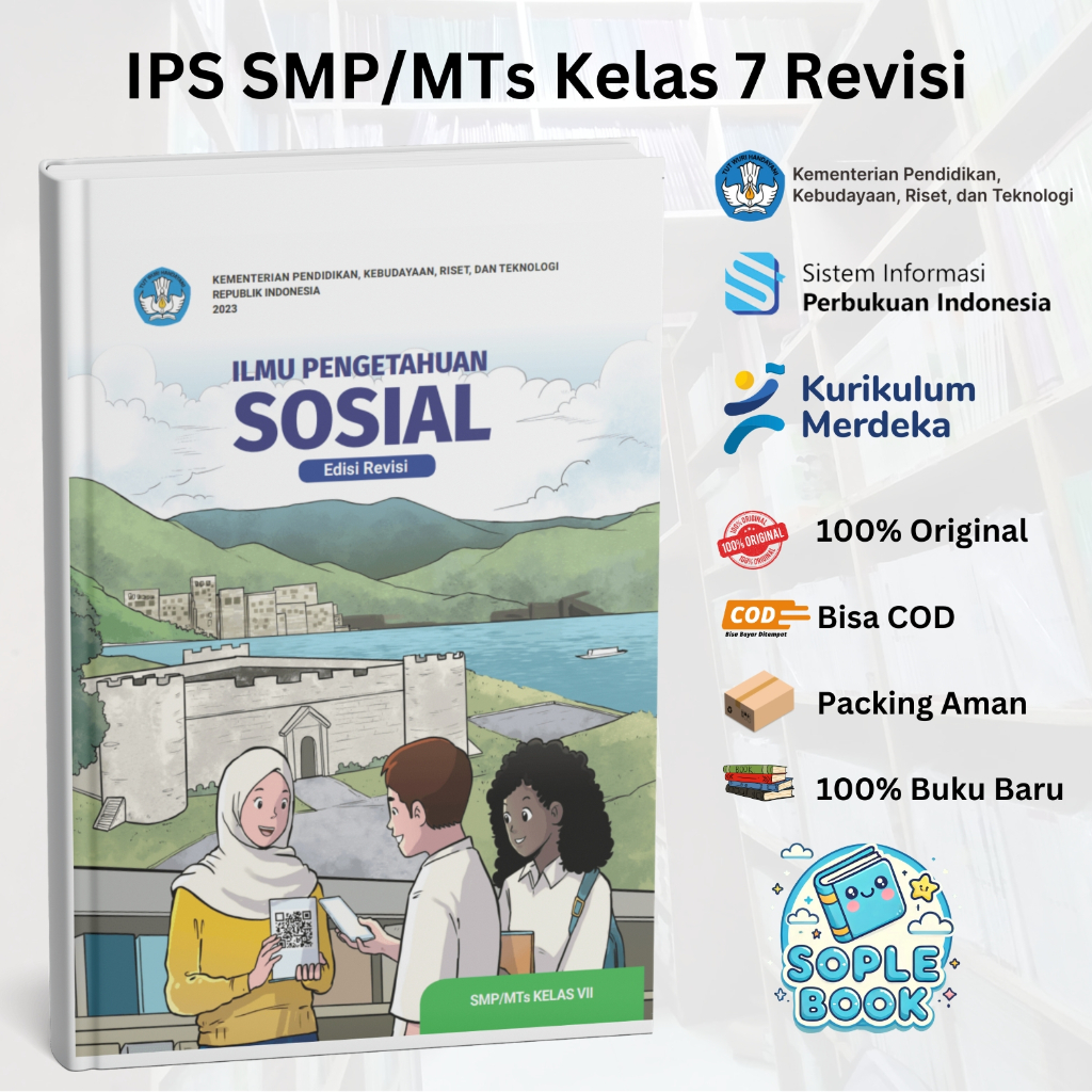 Jual Buku Ilmu Pengetahuan Sosial (IPS) SMP/MTs Kelas 7 Edisi Revisi Kurikulum Merdeka | Shopee ...
