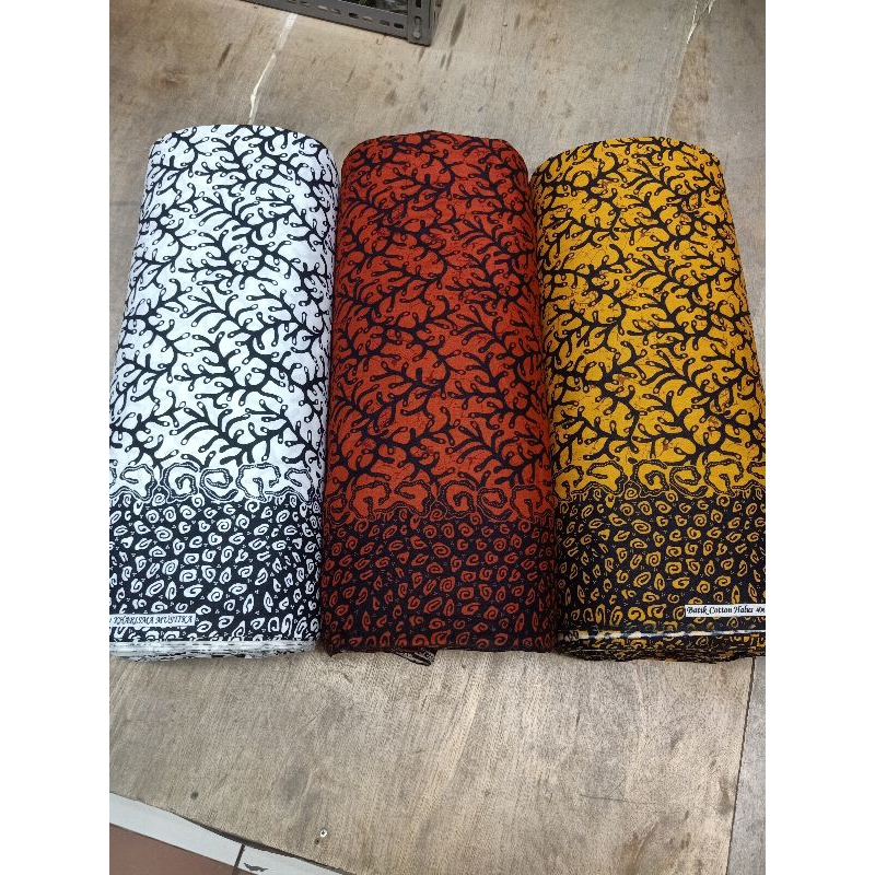 Jual Kain batik katun halus exclusive by kharisma // bahan batik katun halus meteran terbaru ...