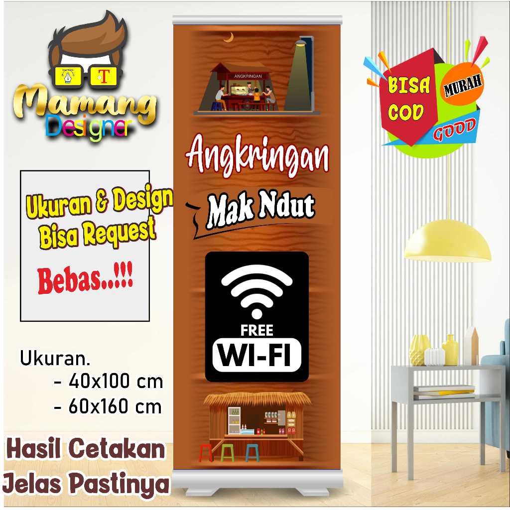 Jual Banner Spanduk Custom Angkringan Atau Warung Indomie bb | Shopee ...