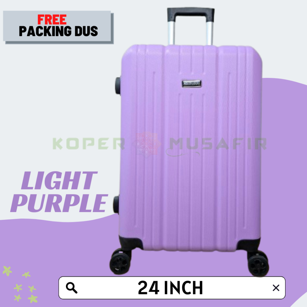 Jual [BISA KARGO] POLO LOUIS KOPER 24 INCH 83 HARDCASE ABS FREE PACKING ...