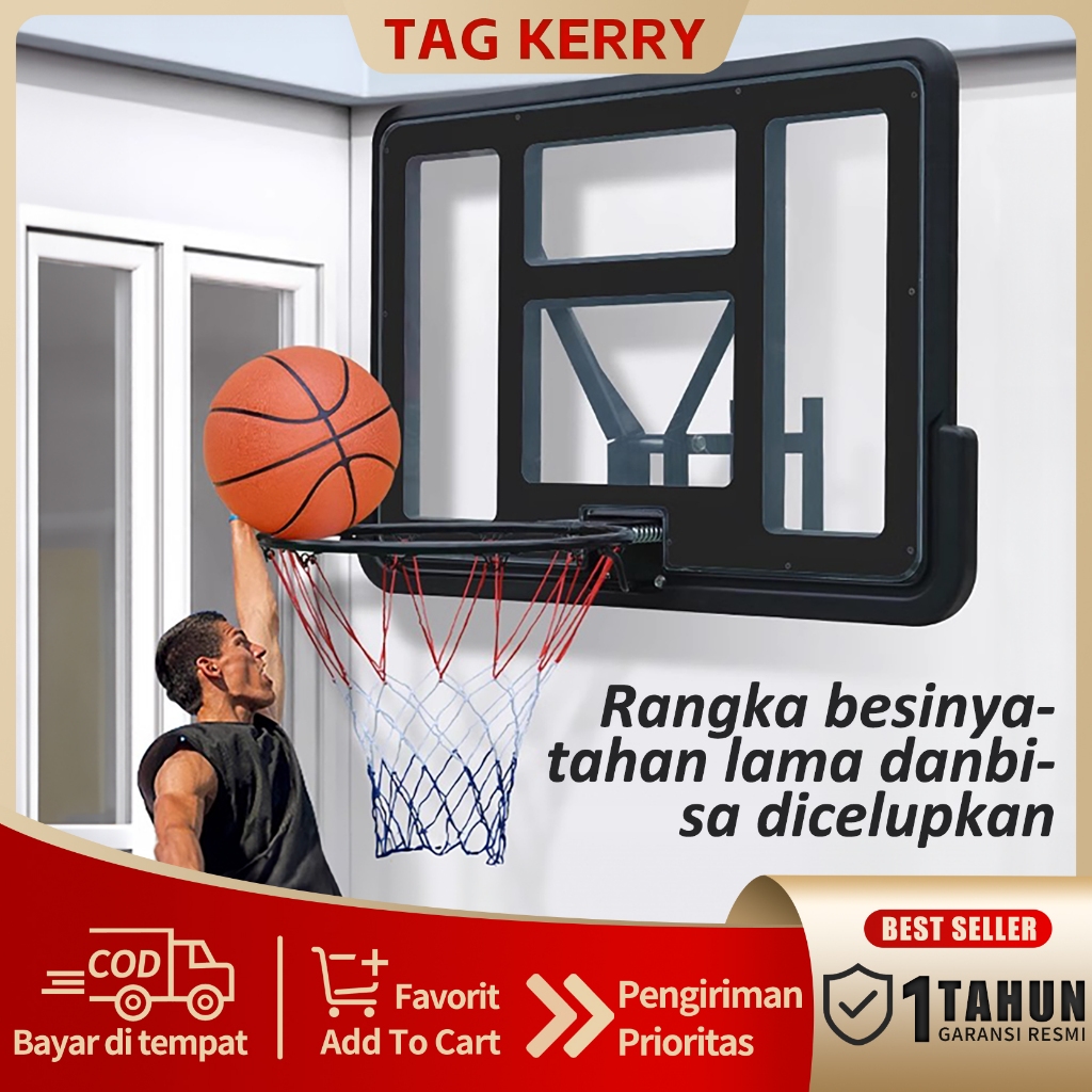 Jual READY STOCK Papan Ring Basket 110*75cm /ring basket anak-anak ...