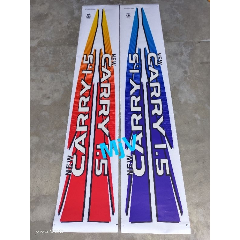 Jual stiker striping sticker Lis body Suzuki new carry 1.5 pick up ...