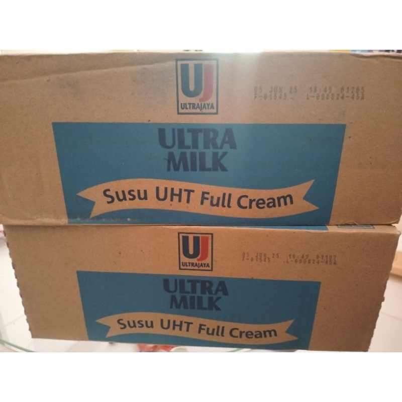 Jual Susu Ultra UHT Full Cream (Plain) | Shopee Indonesia
