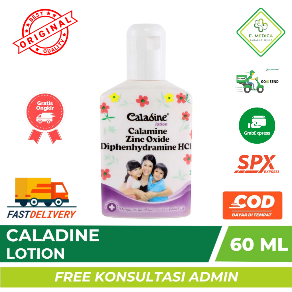 Jual ⚡FAST⚡Caladine Lotion 60 ml - Mengurangi Rasa Gatal | Shopee Indonesia