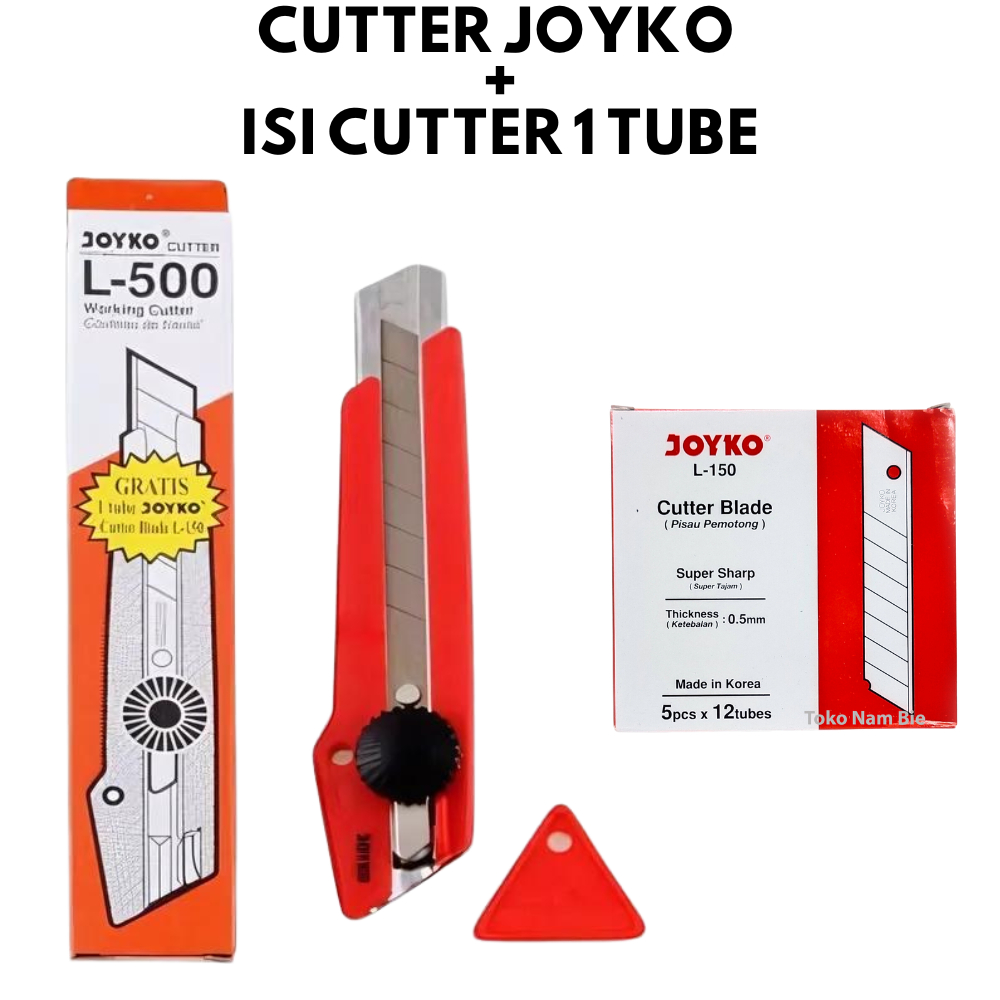 Jual CutterJoyko L-500 PISAU PEMOTONG KERTAS | Shopee Indonesia