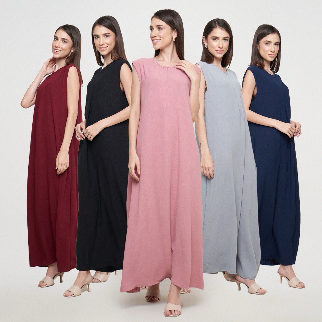 Jual PAKET BUNDLING BELI 2 INNER BUSUI DRESS KNIT PREMIUM ELSA Casual ...