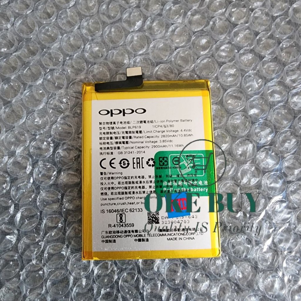 Jual Baterai Batre Batrei Oppo A39 CPH1605 BLP619 Original Batrai ...