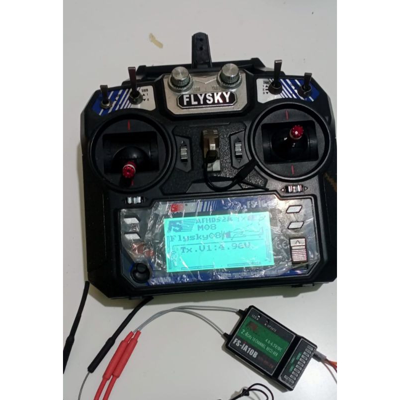 Jual flysky fs i6 upgrade 10ch, RX fs ia10b | Shopee Indonesia