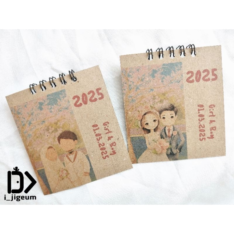 Jual Kalender 2026 Souvenir Pesta Pernikahan | Wedding | Birthday ...