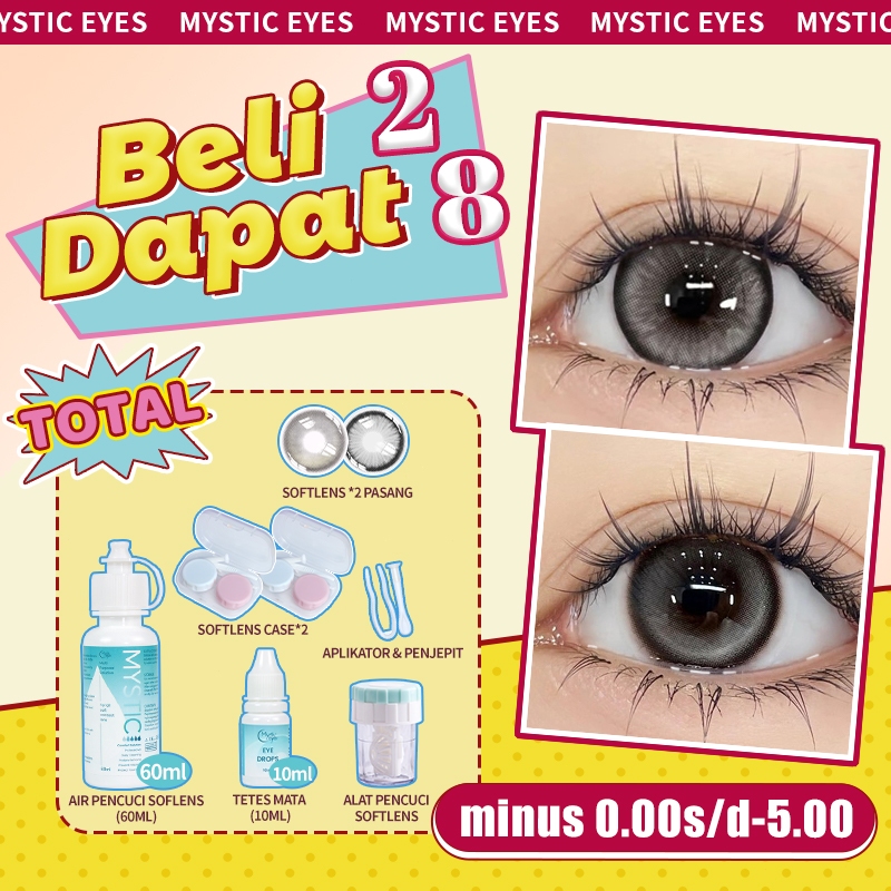 Jual [Beli 2 Dapat 8] Mysticeyes Paket kombinasi (Minus 0.00~4.00 ...
