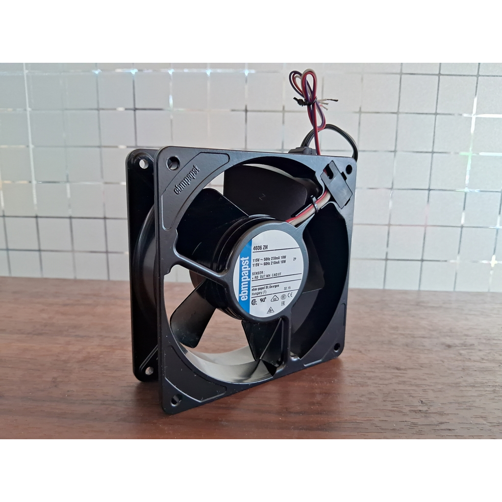 Jual Fan EBM / EBMPAPST 4606ZH ( 120x120x38mm ) Axial Fan Motor ...