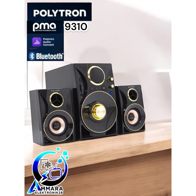 Jual POLYTRON speaker PMA9310 Multimedia Audio Speaker Portabel ...