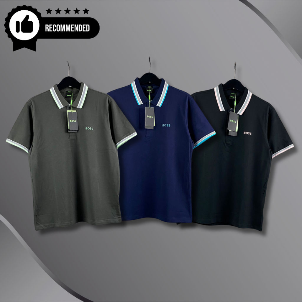 Jual Baju Polo BO5-515 Paule 1 Interlock Cotton Polo Shirt Baju Kaos ...