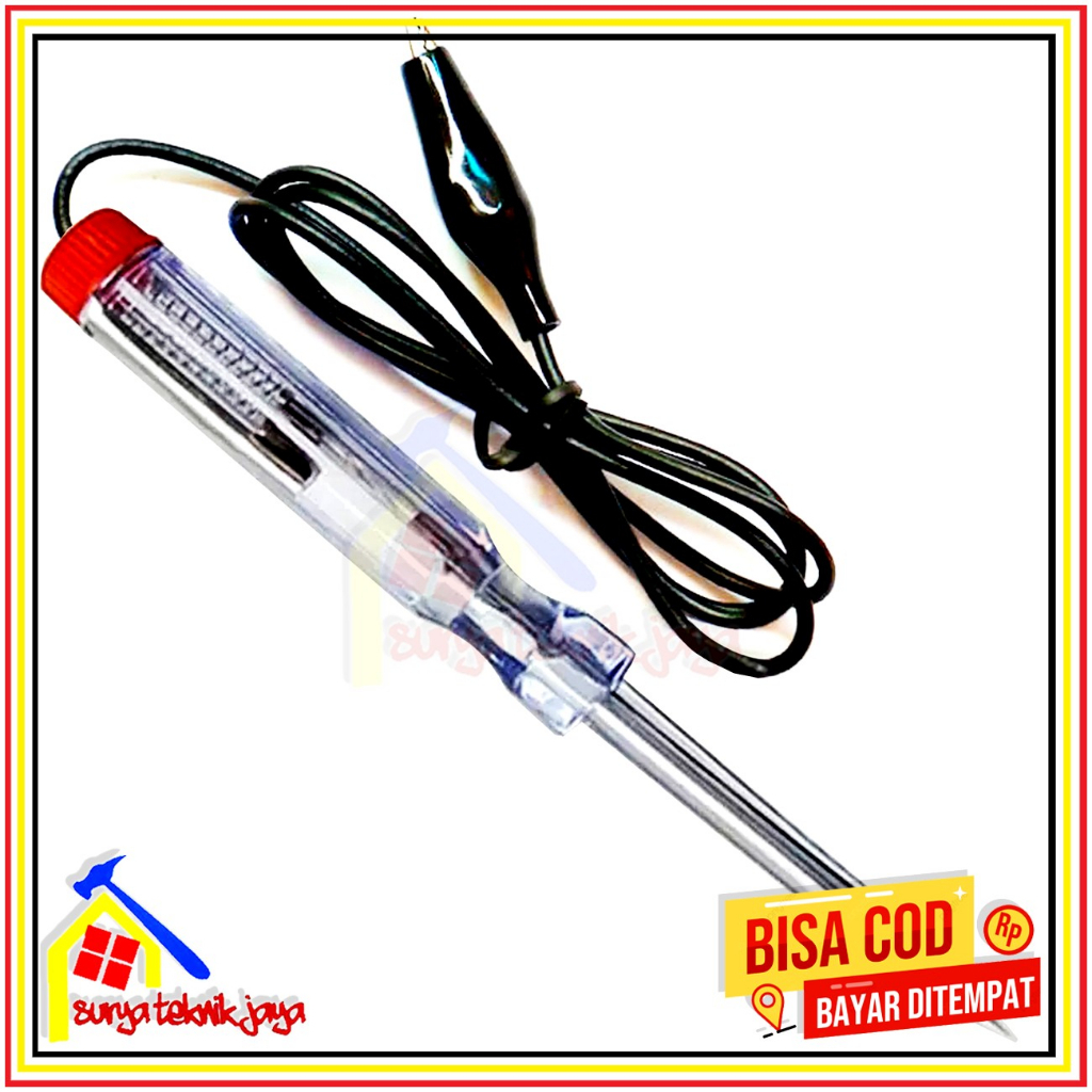 Jual GMT testpen DC 6-24V test pen kabel Tespen AKI Voltage mobil motor ...