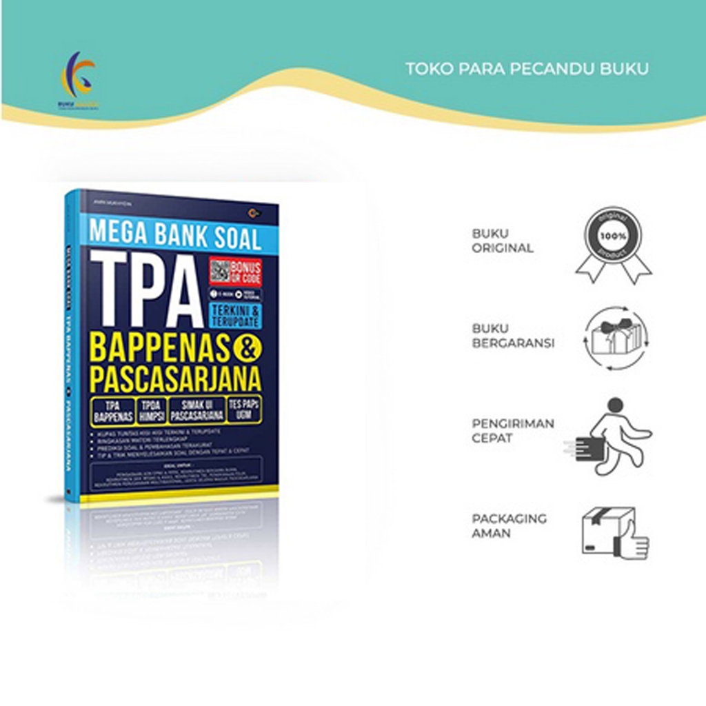 Jual Buku Referensi - MEGA BANK SOAL TPA BAPPENAS & PASCASARJANA - Amin Mukhyidin - Cmedia ...
