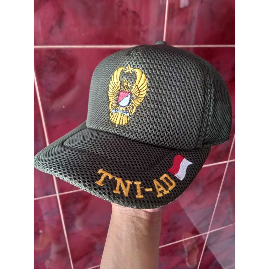 Jual TOPI TNI AD HIJAU ARMY TERBAGUS SE INDONESIA | Shopee Indonesia