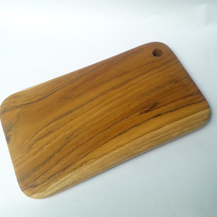 Jual Talenan Kayu Jati Asli 25*15cm Premium Solid Tanpa Sambungan ...