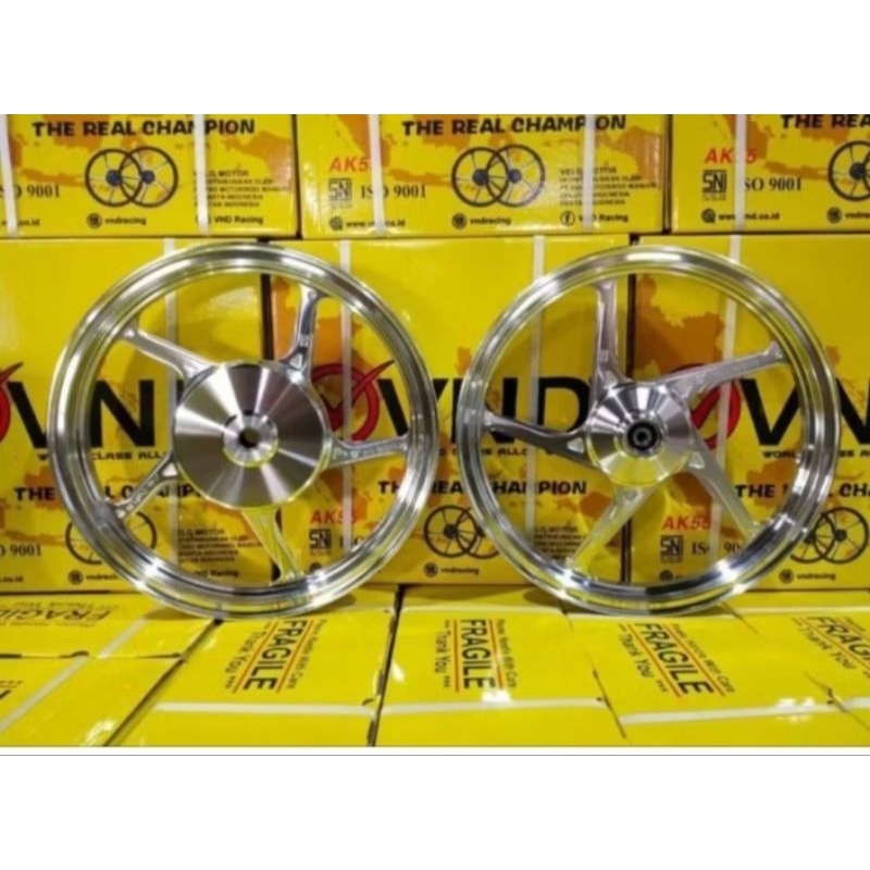 Jual VND VELG/PELAK RACING ORIGINAL MODEL AK55 P5 VARIO125/150 MIO SPORTY MIO J UKURAN 140/160 ...