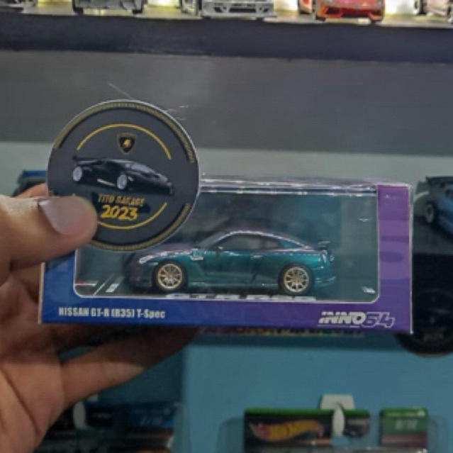 Jual Inno 64 Nissan GTR R35 T-Spec in Midnight Purple | Shopee Indonesia