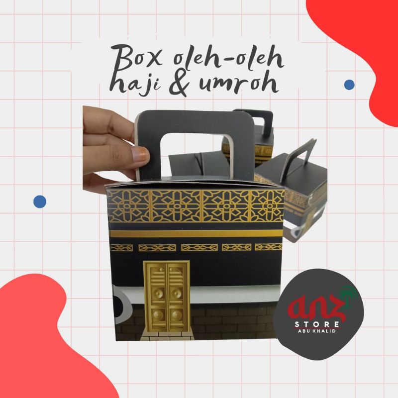 Jual Kotak Box Kosong Gift Kado Model Ka'bah Oleh2 Haji dan Umroh ...