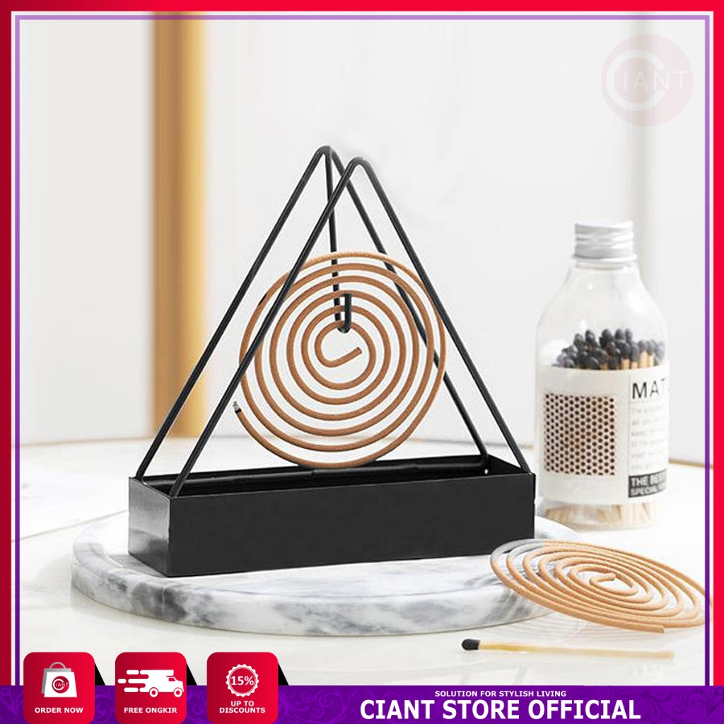 Jual TEMPAT WADAH OBAT NYAMUK BESI SARANG HOLDER GANTUNG SEGITIGA ...