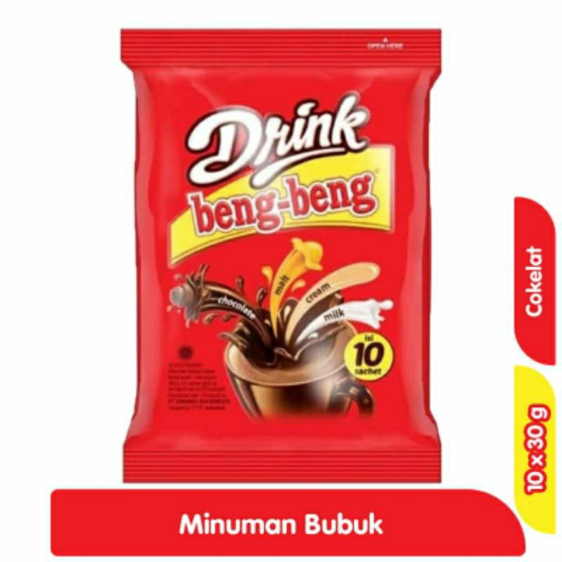 Jual beng-beng Drink Minuman Serbuk Cokelat 10 x 30 g | Shopee Indonesia