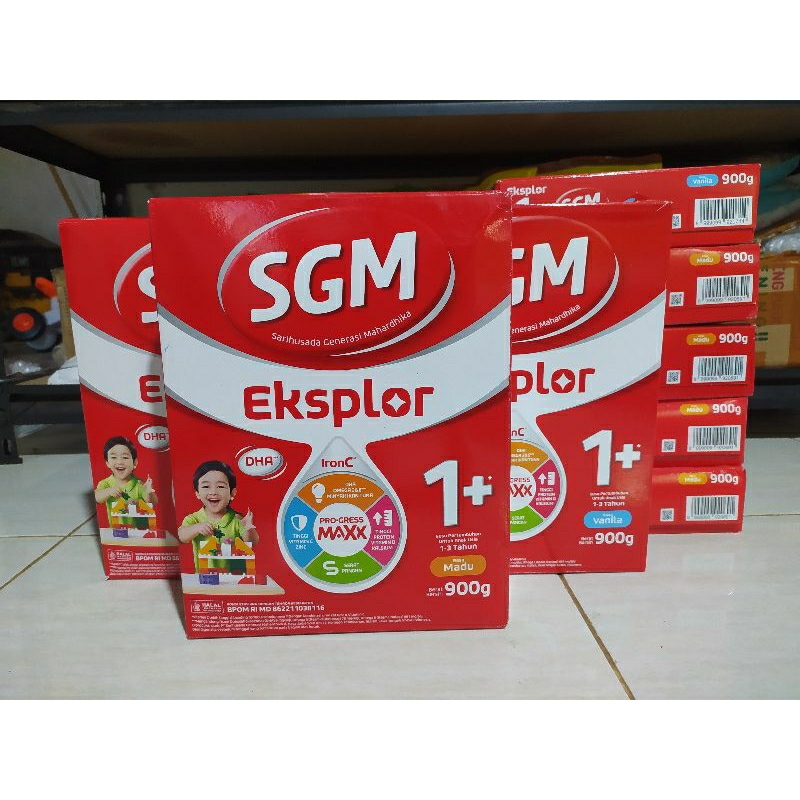 Jual SGM EXPLORE 1+ 900gr (1-3 tahun) Madu/vanila | Shopee Indonesia