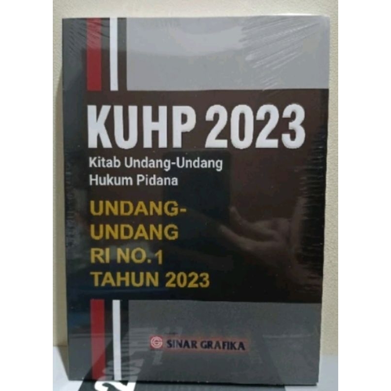 Jual buku KUHP 2023 kitab undang-undang hukum pidana | Shopee Indonesia