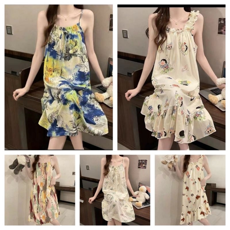 Jual Daster renda pita premium/Daster wainta import | Shopee Indonesia