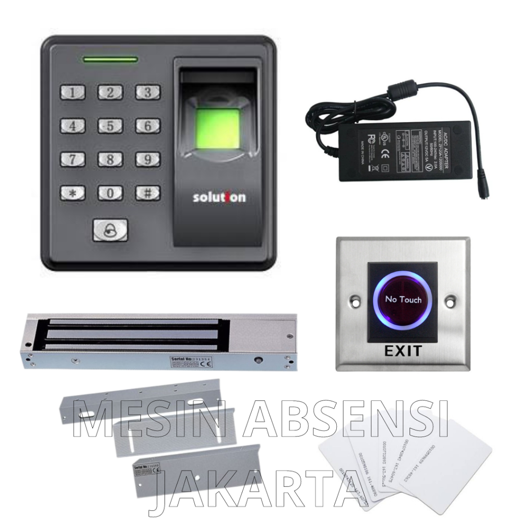 Jual Solution A101 Access Door Fingerprint Paket Access Control ...