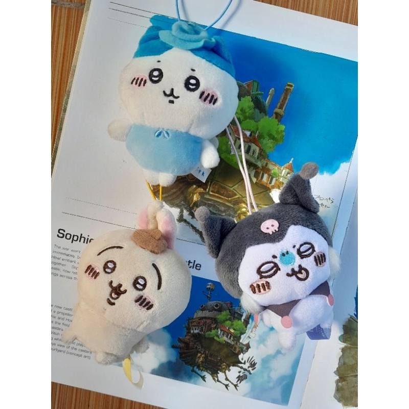 Jual (OFFI) plush gantungan chiikawa hachiware usagi momonga | Shopee ...