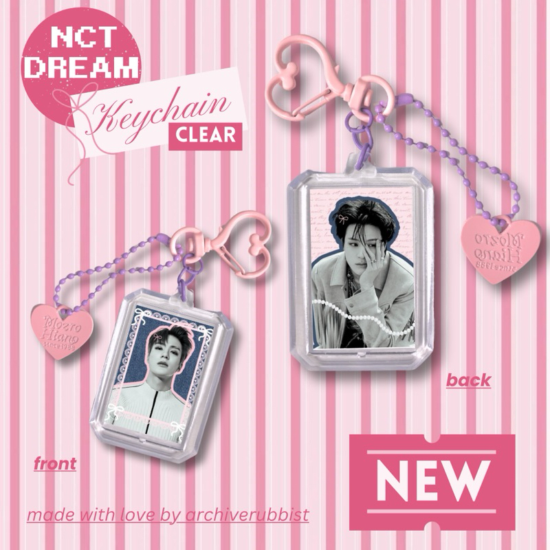 Jual [READY STOCK]KEYCHAIN CLEAR NCT DREAM | KEYCHAIN KPOP | GANTUNGAN ...