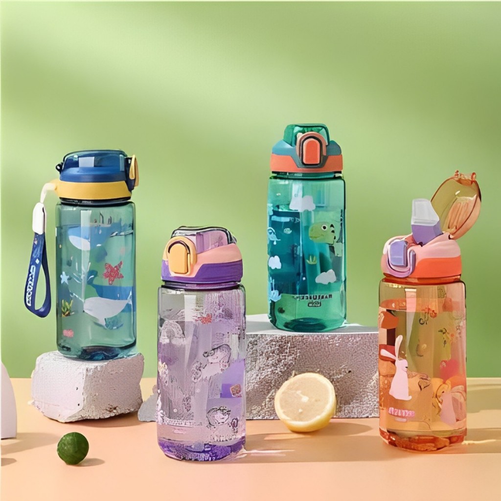 Jual Botol Minum Karakter 600 ml Botol Anak Sekolah TK SD Kartun Anak ...