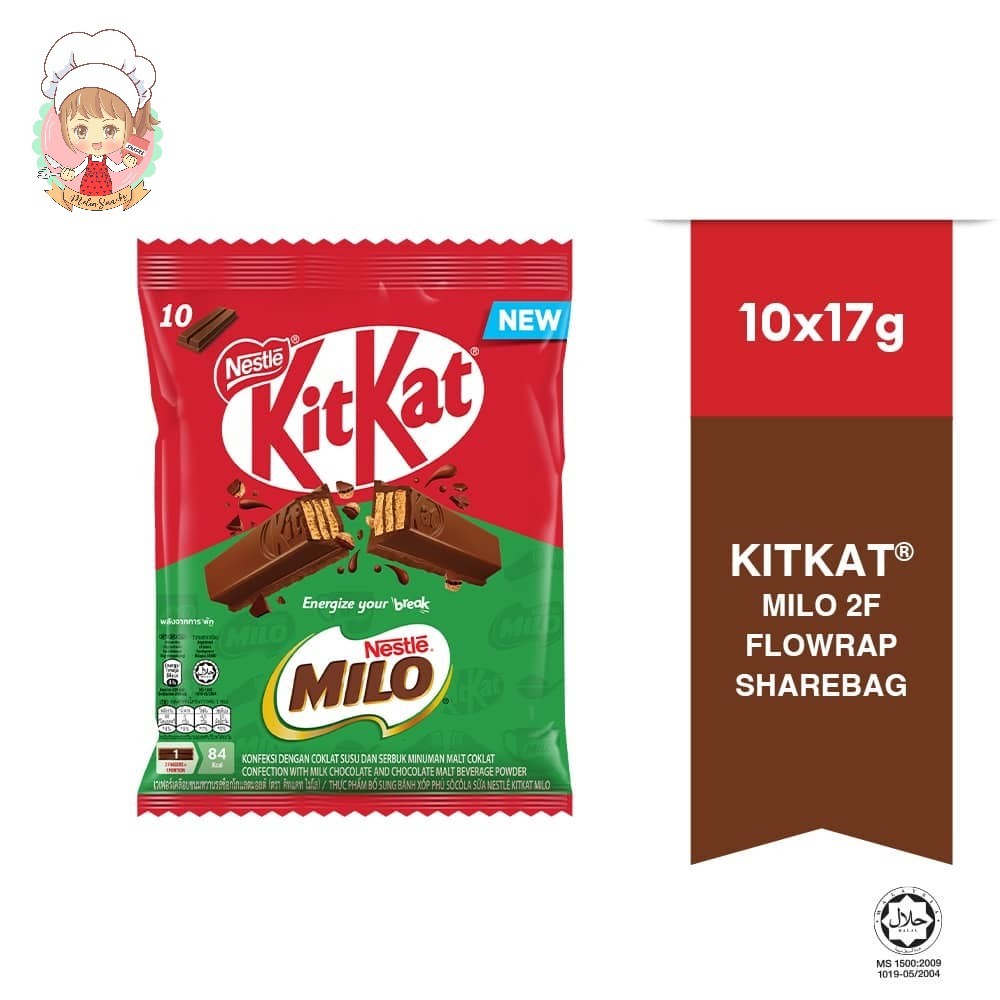 Jual KitKat® MILO 2F Flowrap Sharebag (10x17g) | Shopee Indonesia