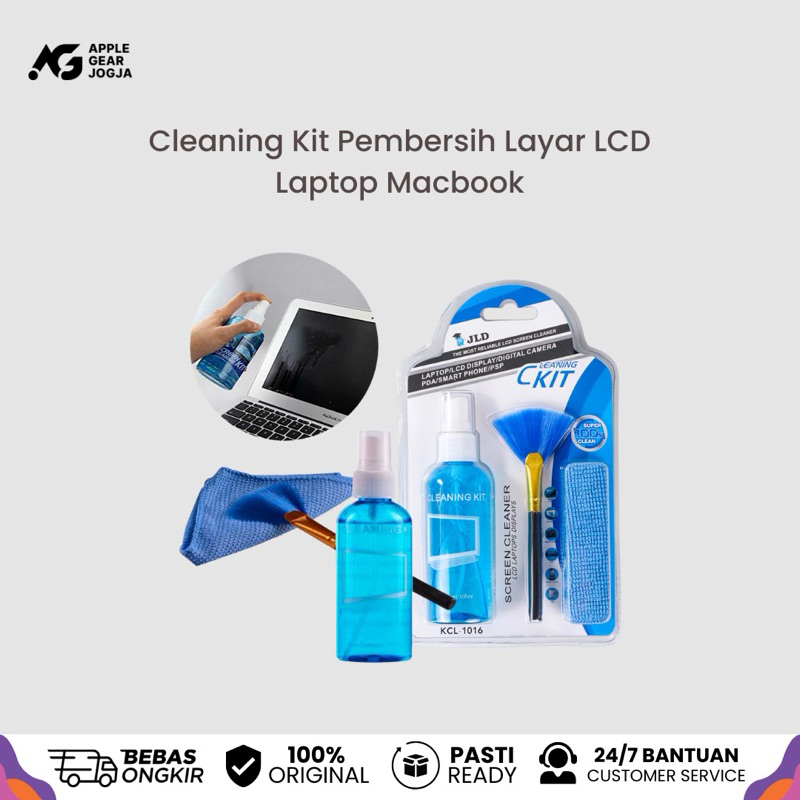 Jual Cleaning Kit Pembersih Layar LCD Laptop Universal Macbook iMac ...