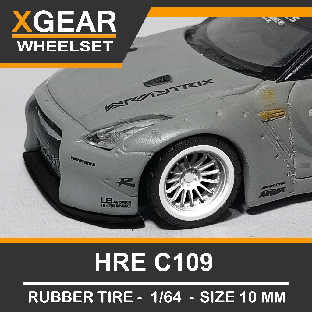 Jual Ban Karet Hotwheels diecast 1:64 MINIGT KAIDO Xgear Rims model HRE ...